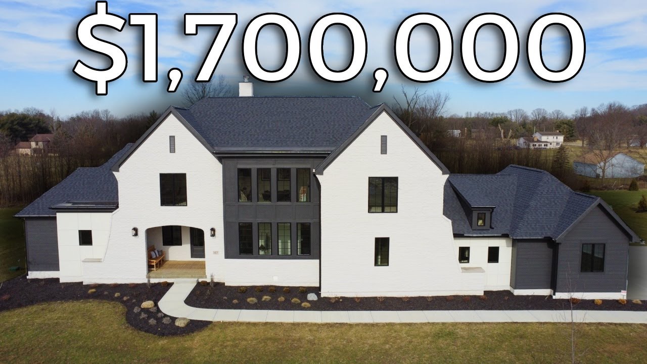 Touring a Modern $1,700,000 Mansion in Ohio - YouTube