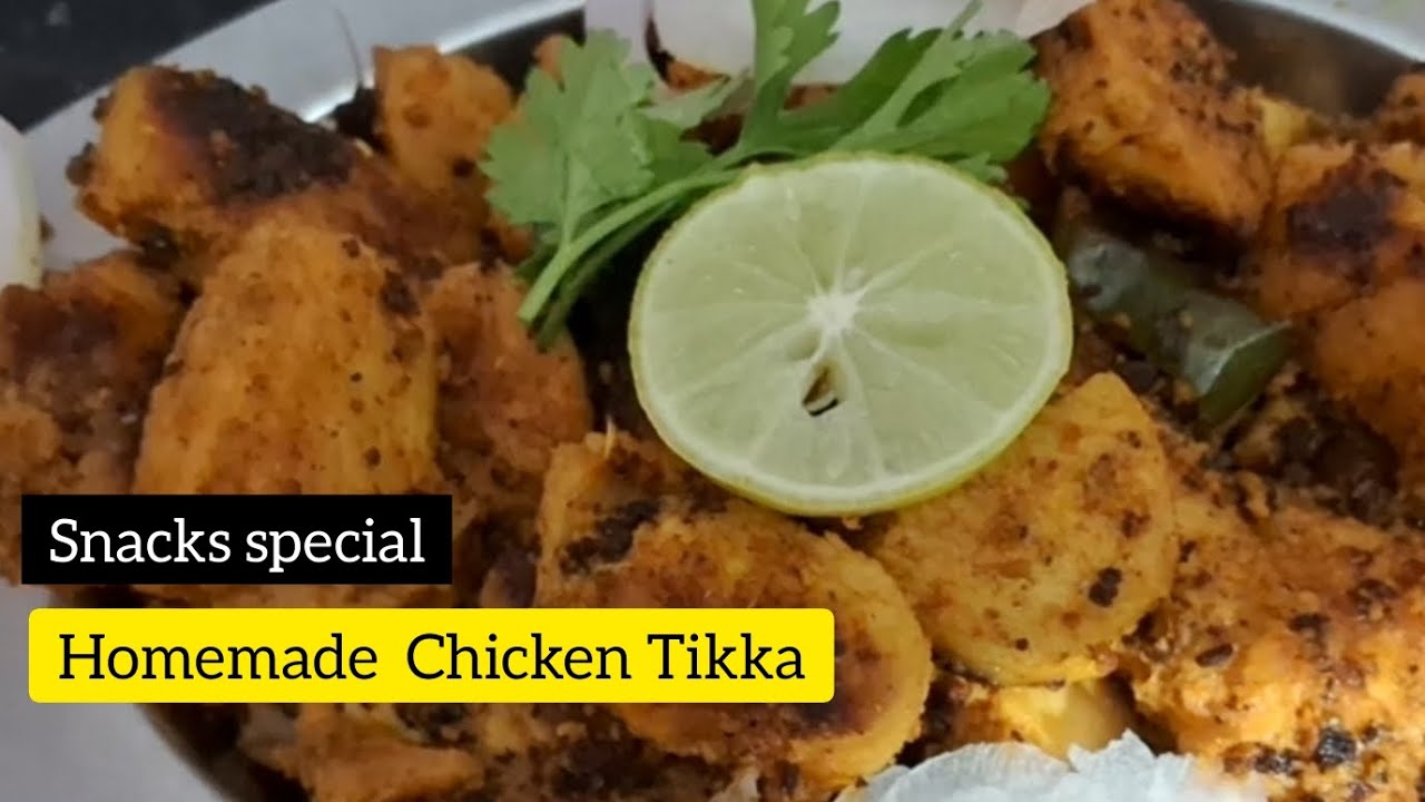 Tasty evening chicken snacks 😋😍#chickentikka #chickensnacks # ...