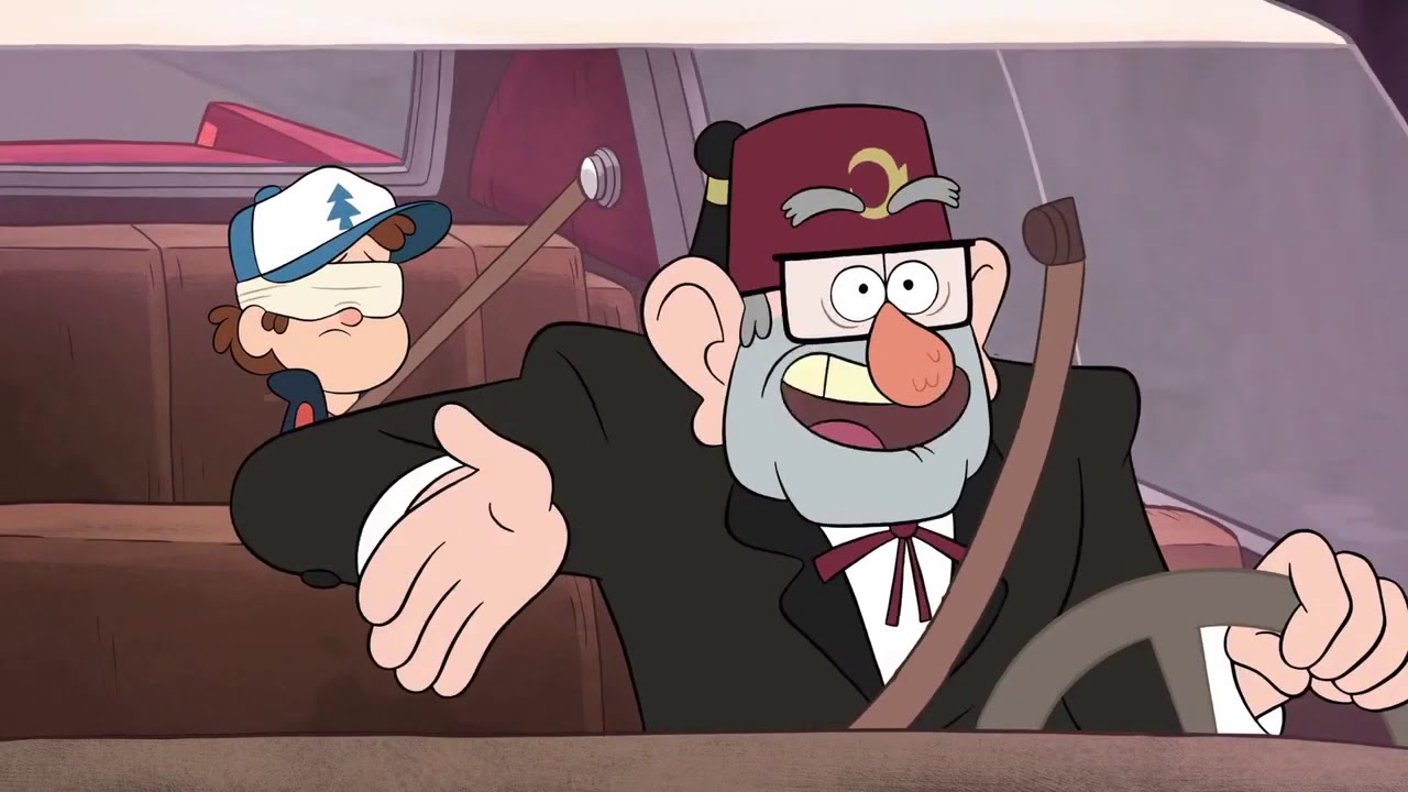 Grunkle Stan, are you wearing a blindfold? - YouTube