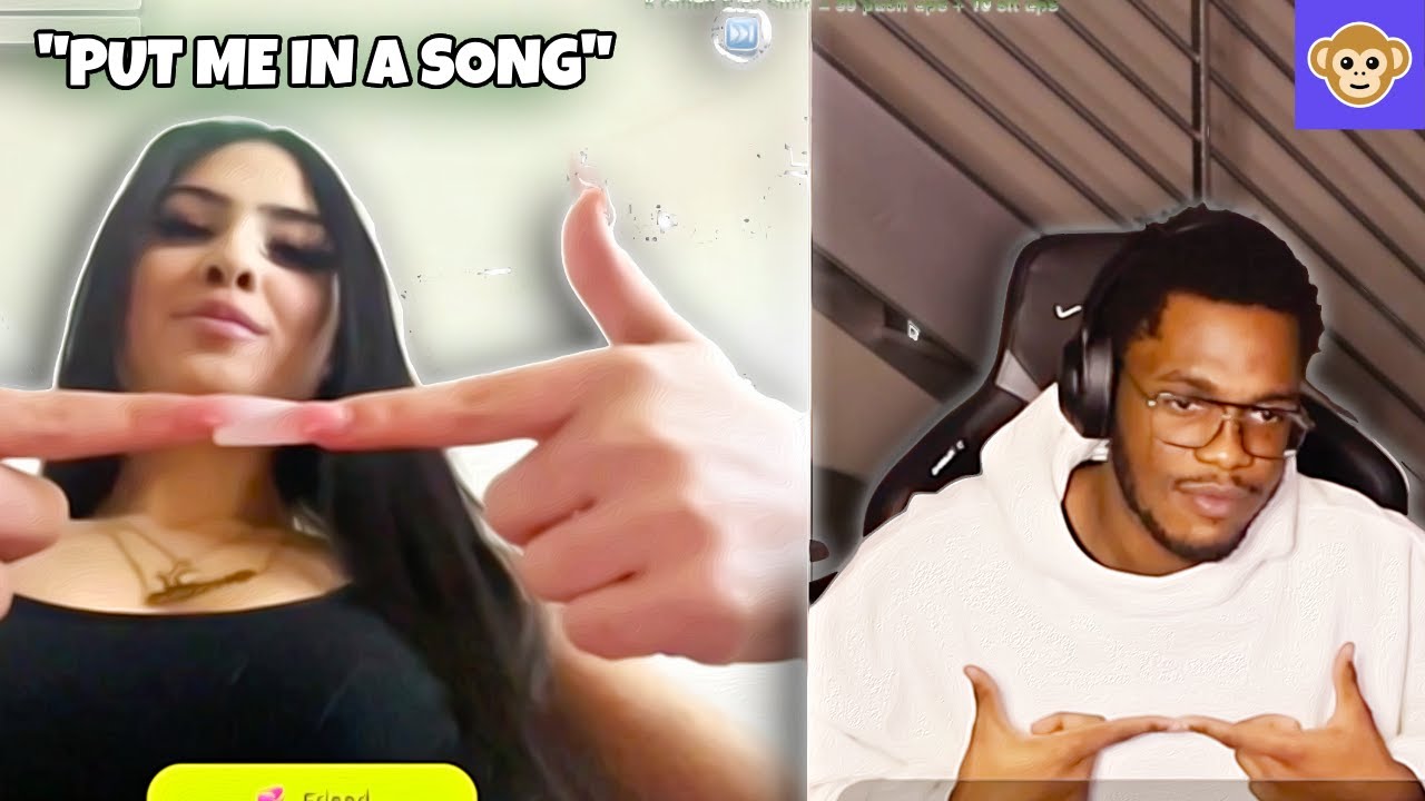 BADDIE GAVE ME A NEW PRODUCER TAG AND HER IG (MONKEY APP) - YouTube