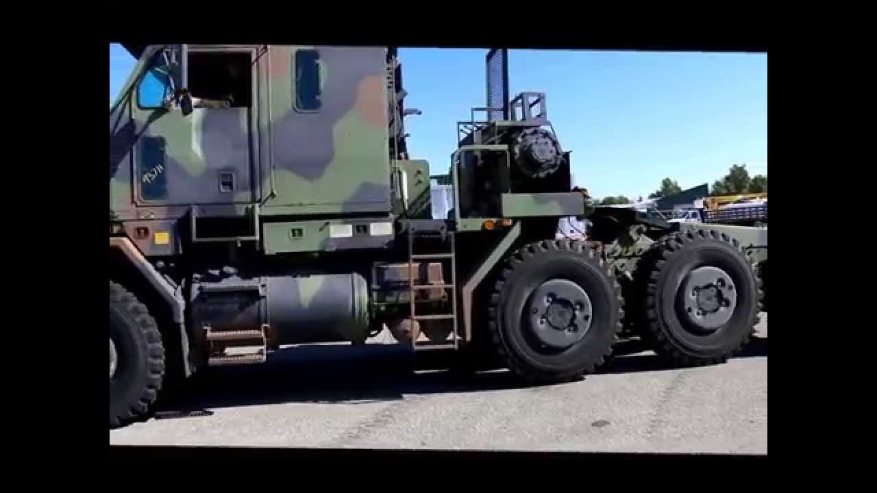 Military 8X8 Truck by OSHKOSH Model: M1070 - YouTube