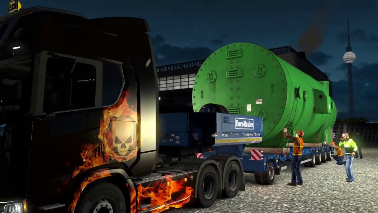 Dlc Special Transport - Gameplay - ETS2 - YouTube