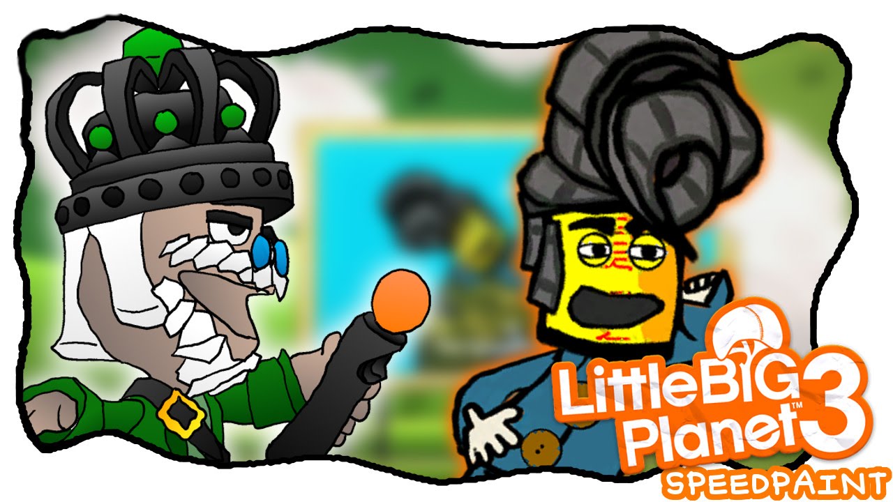 [LBP3] SpeedPaint - Marlon Random - YouTube