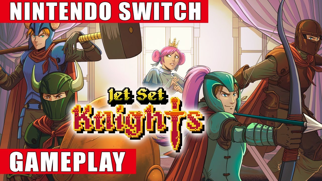 Jet Set Knights Nintendo Switch Gameplay - YouTube