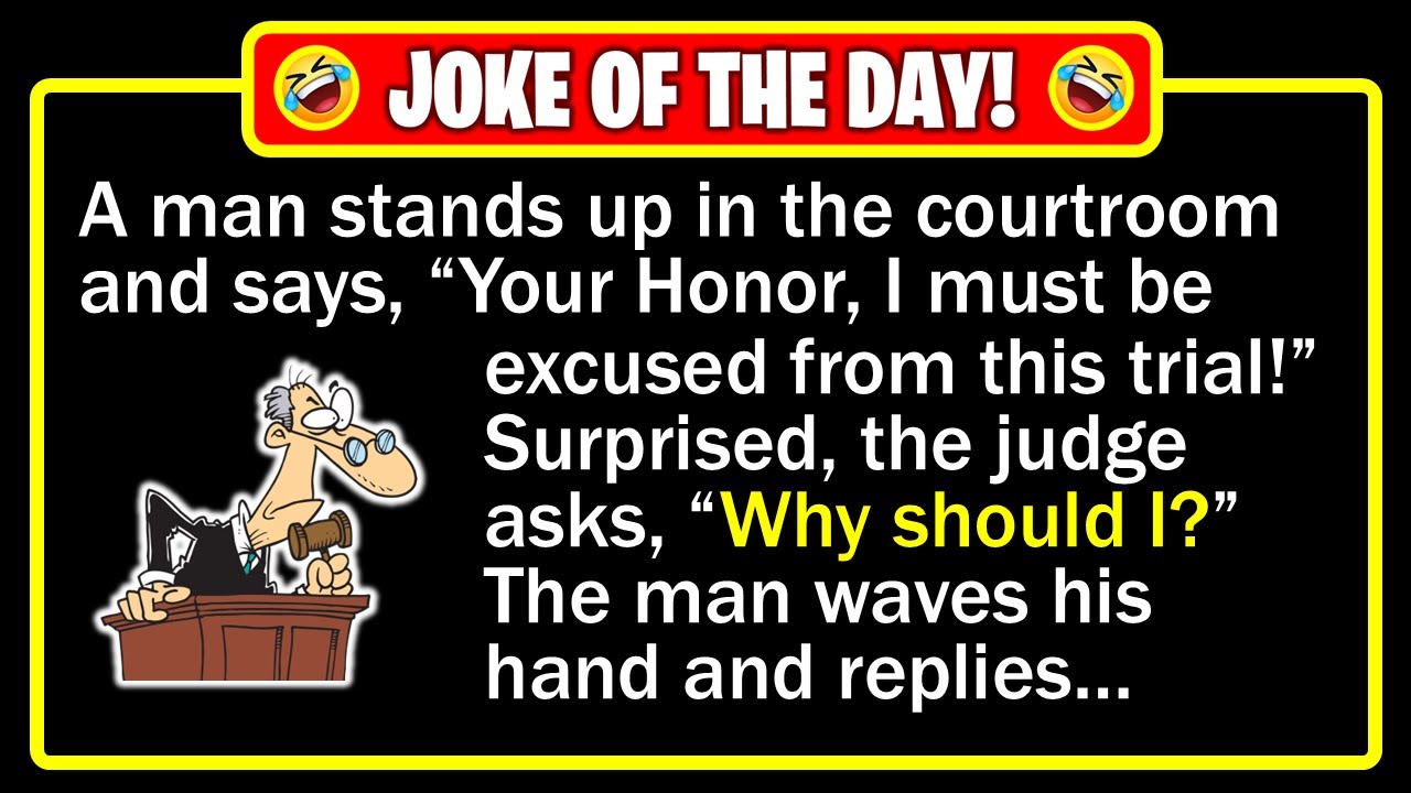 🤣 BEST JOKE OF THE DAY! - Juror’s last-ditch ploy turns into a facepalm ...