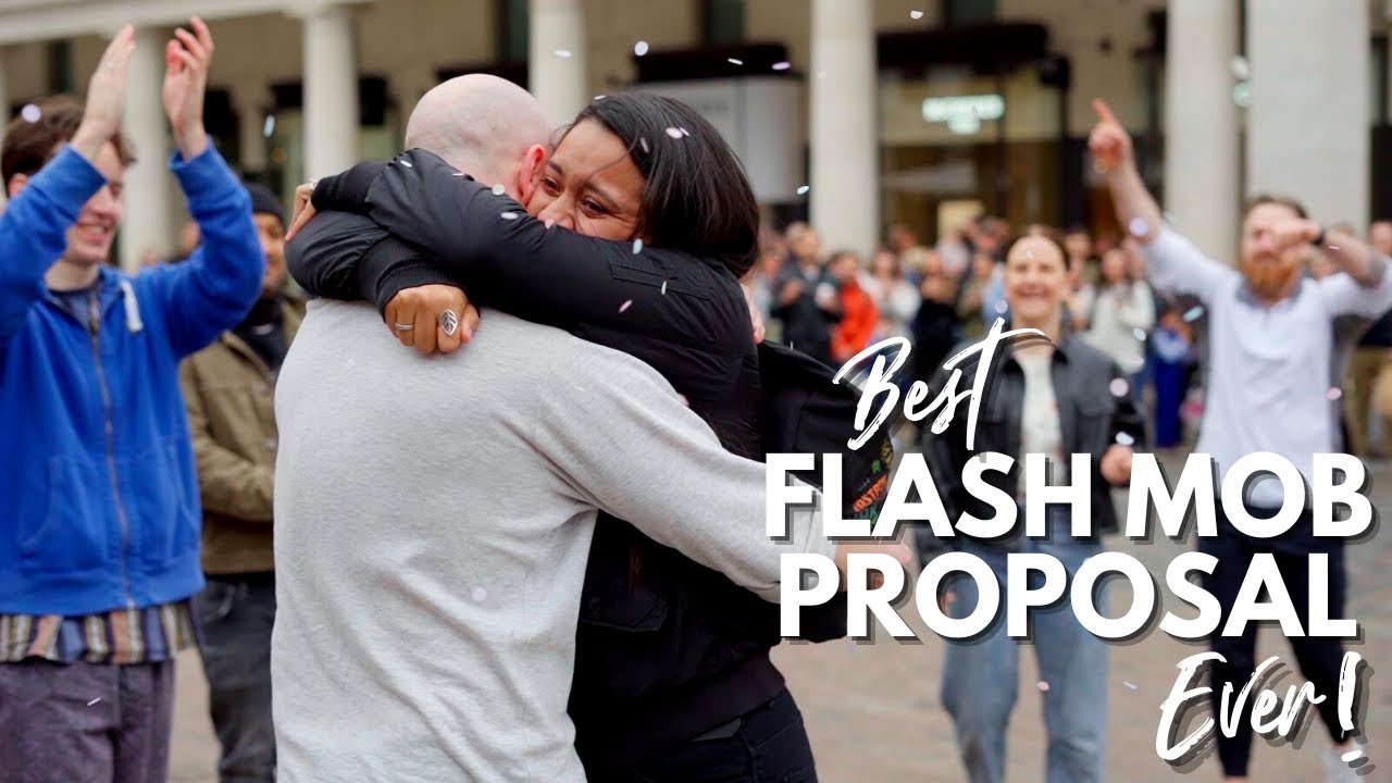 Best EVER Flash Mob Proposal...Girlfriend Thinks It’s For Someone Else ...