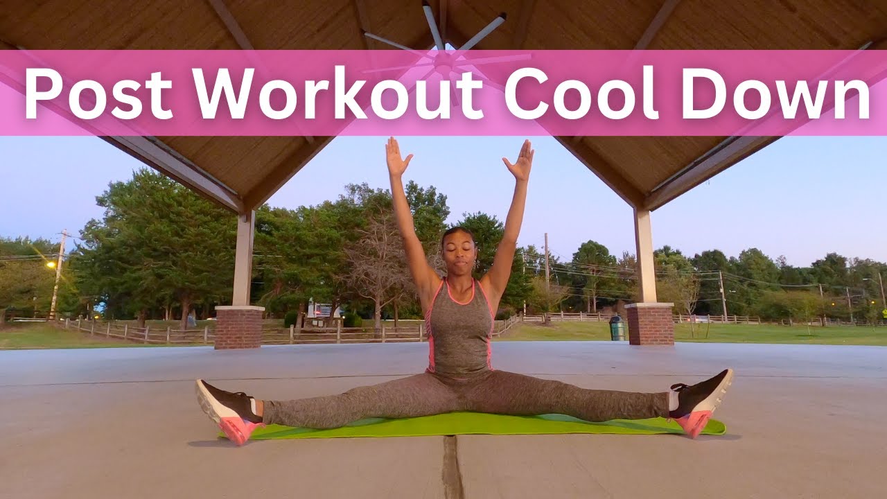 Simple Post Workout Cool Down Stretch Routine Youtube