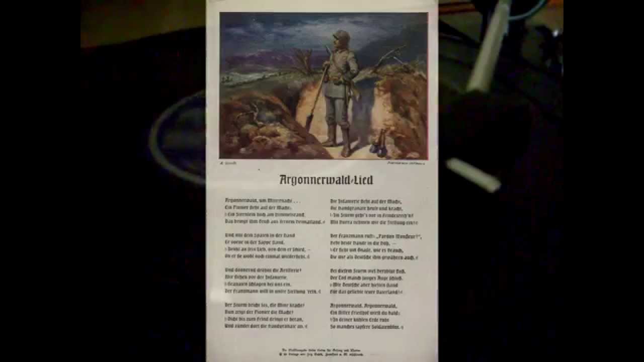 Argonnerwald - Soldatenchor des Lehr.Bat. der Heeresoffiziersschule II ...