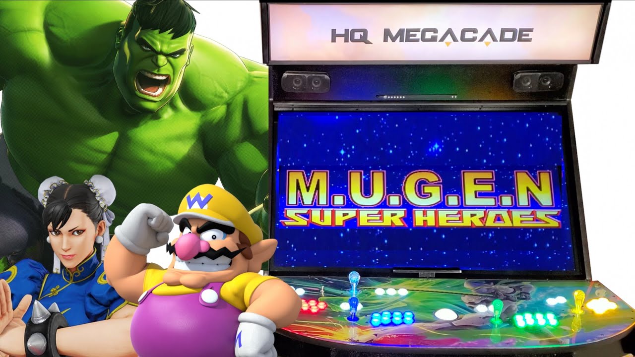 M.U.G.E.N. Gameplay on Megacade - Extreme Home Arcades - YouTube