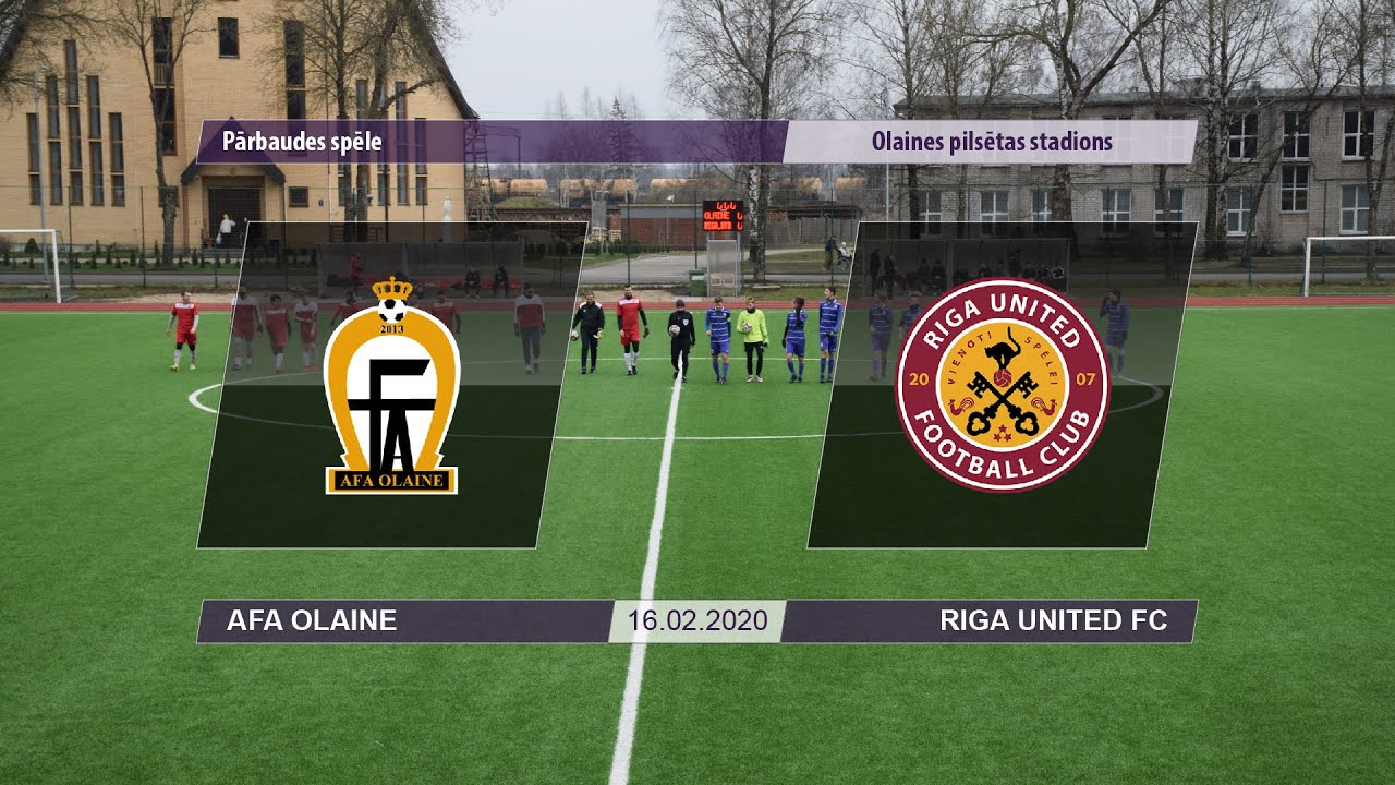 AFA Olaine - Riga United FC (Highlights) - YouTube