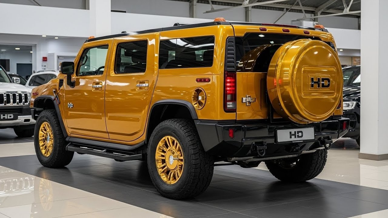 2026 Gold Hummer Full Review Luxury Meets - YouTube