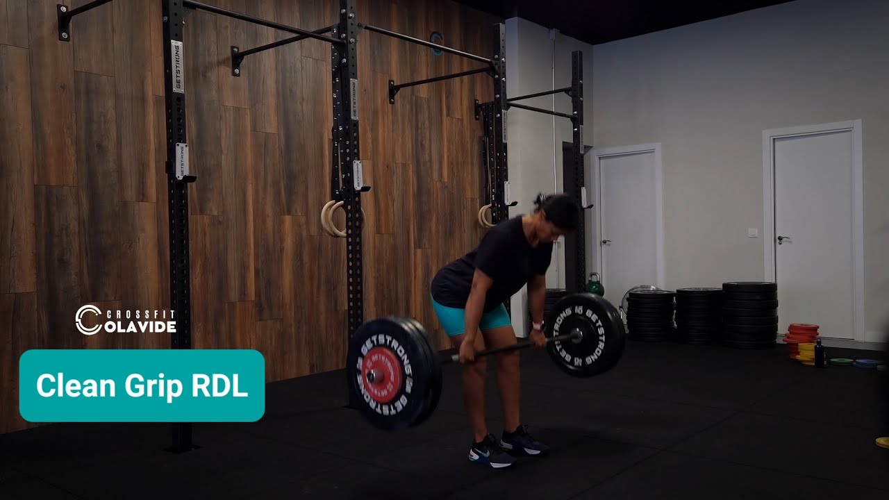 Romanian Deadlift (Clean Grip) - YouTube