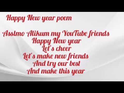 New year poem 2025|happy New year#poem#poetry#huzaifashahbaz - YouTube