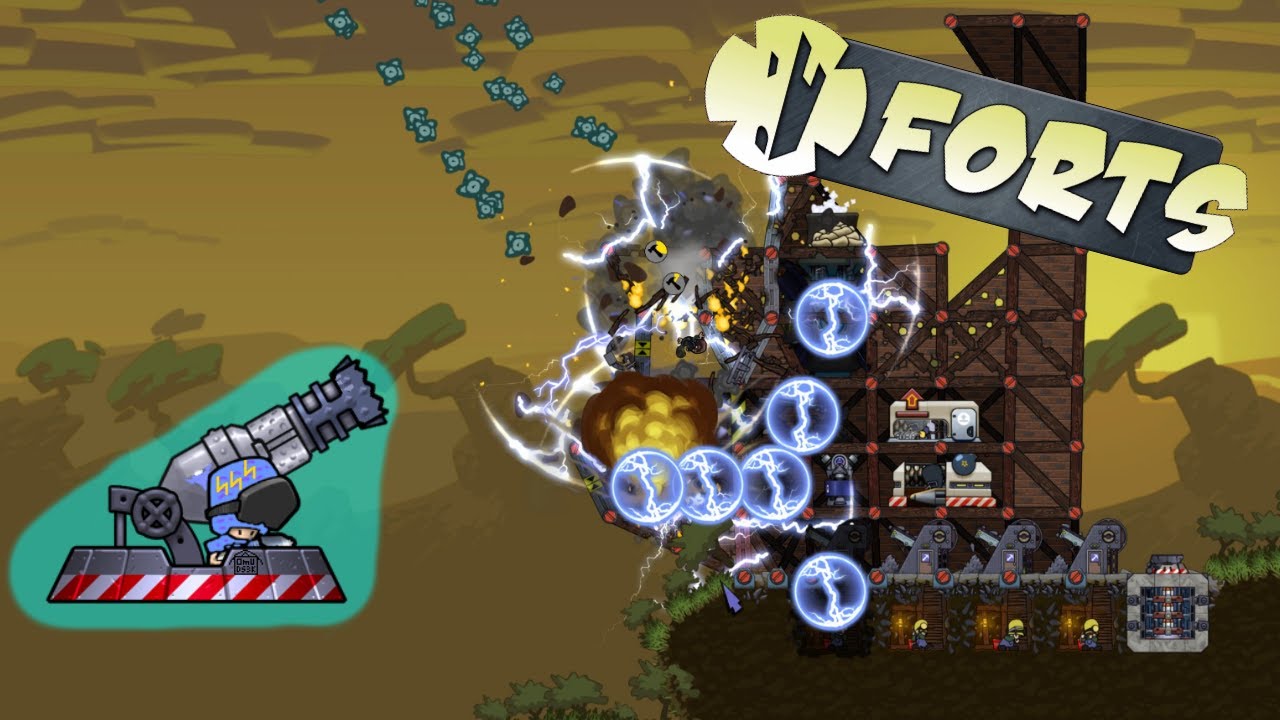 Forts Mod Showcase: OmU 1 - BLITZ MORTAR! - YouTube