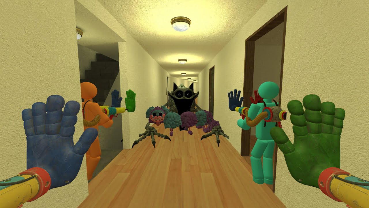 NIGHTMARE CatNap & Pj Pug a Pillar From Poppy PlayTime Chase 100 ...
