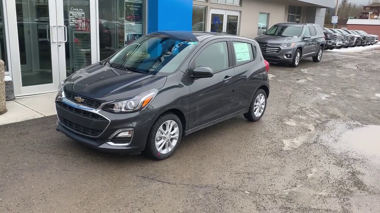 2020 Chevrolet Spark LT Review - Wolfe Canmore - YouTube