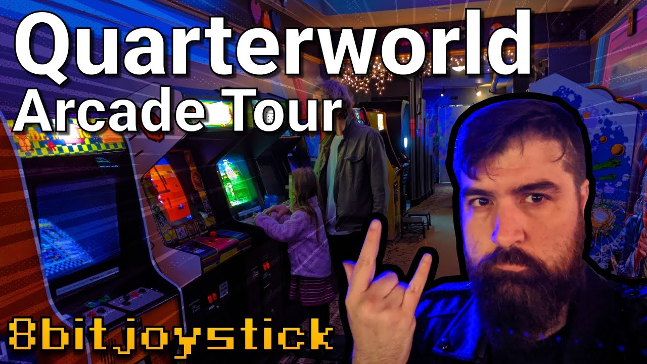 Arcade Tour : Quarterworld, Portland OR - 8bitjoystick - YouTube