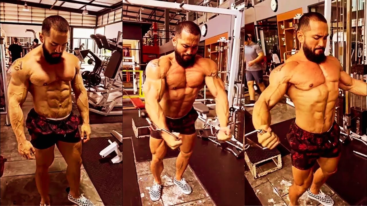 Thailand Bodybuilder Workout #30 - YouTube