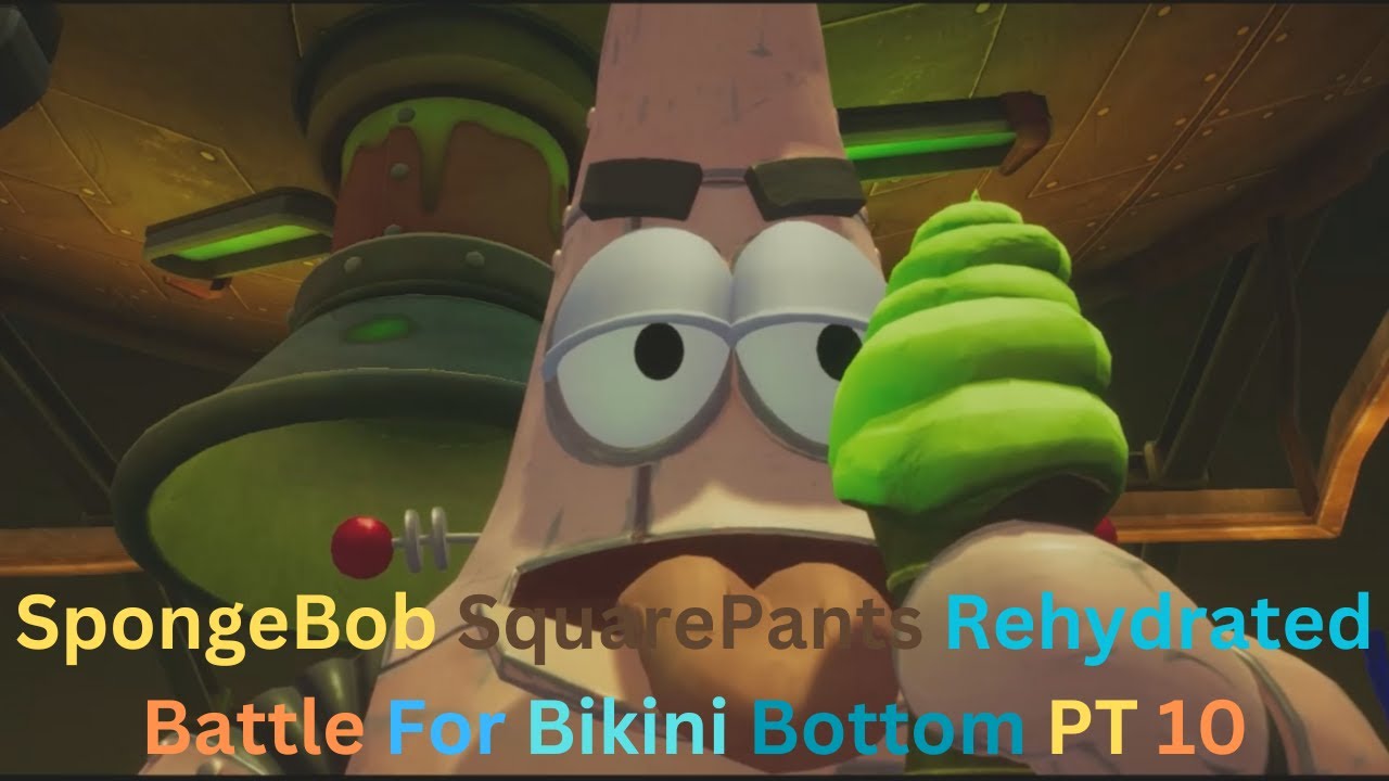 WHO MADE AN EVIL PATRICK ROBOT SpongeBob SquarePants Rehydrated Battle ...