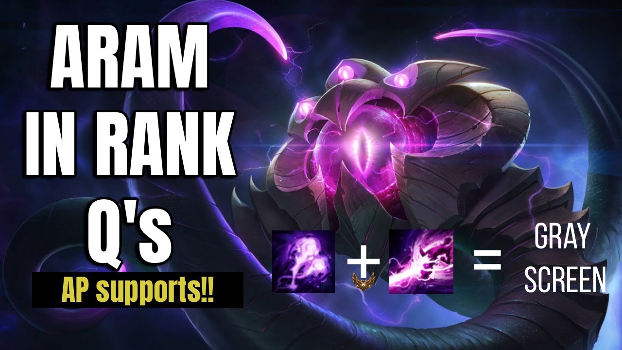 AP support too OP... ARAM IN RANK (League of Legends) - YouTube