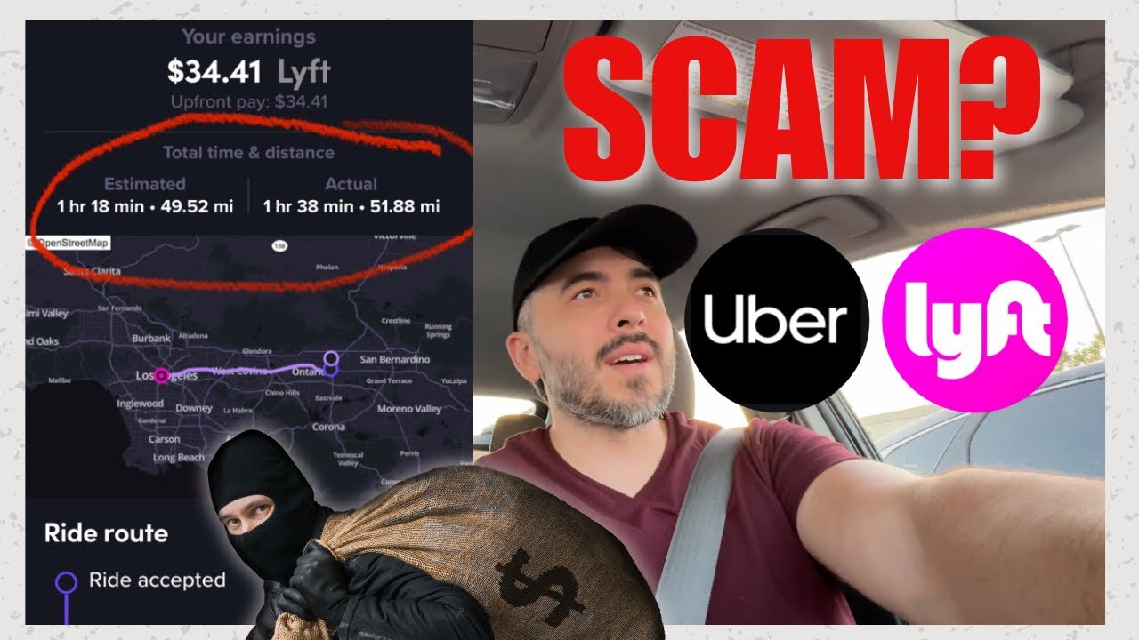 Day 3: How Uber & Lyft Scam Your Earnings in Los Angeles, Orange County ...
