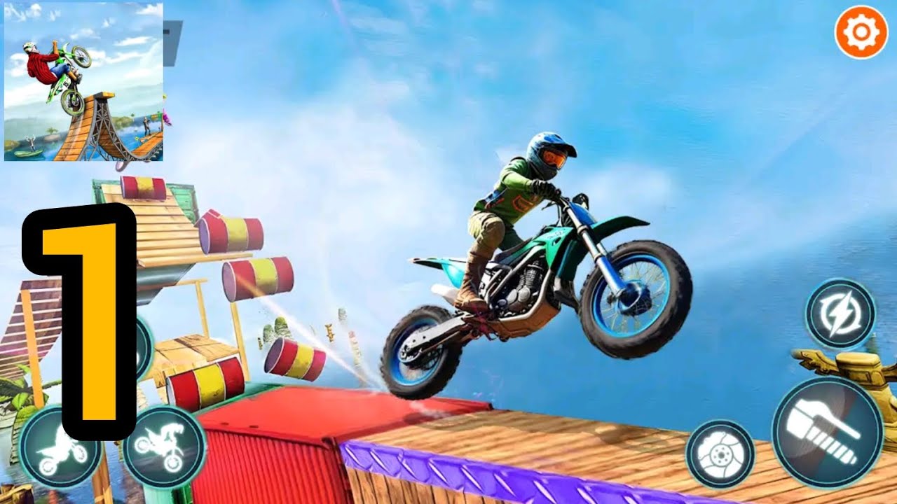Bike Xtreme Skill - Bike Race - Bike Stunt Games - Bike Games - Android ...