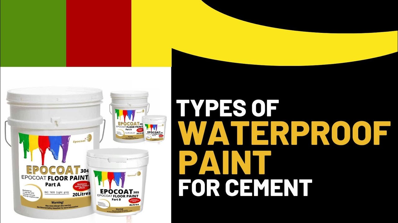 Types of Waterproof Paint for Cement || GZ INDUSTRIAL SUPPLIES - YouTube