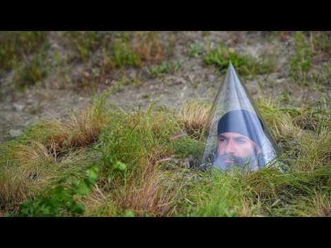 I Built a Safe Shelter Underground in Nature