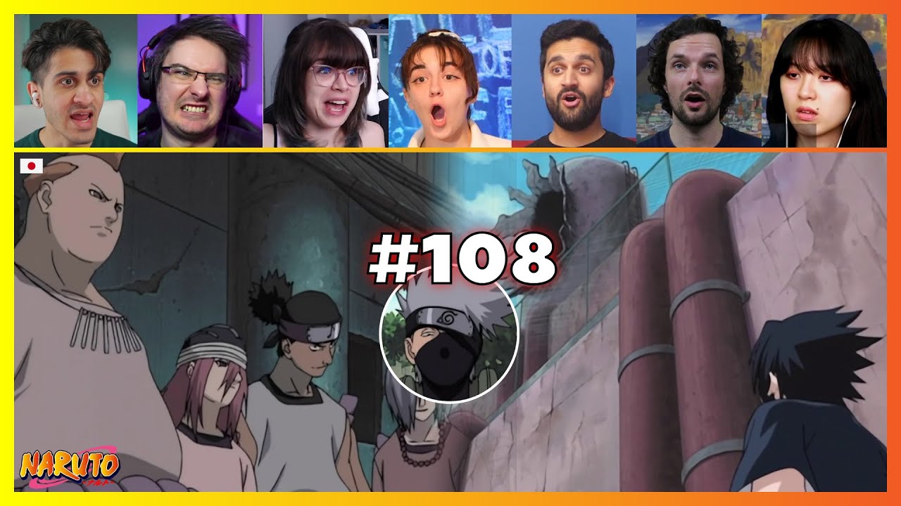 Naruto Episode 108 | Rasengan vs Chidori!| Reaction Mashup ナルト - YouTube