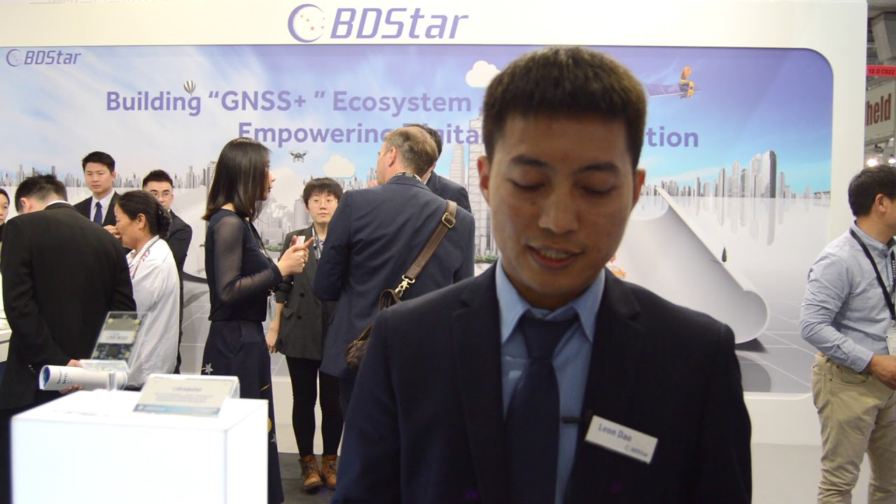 Unicore introduces UB4B0M GNSS board at Intergeo 2018 - YouTube