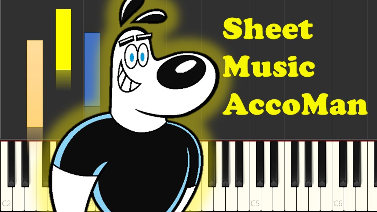 T.U.F.F. Puppy Theme Song Piano Sheet Music EASY - YouTube