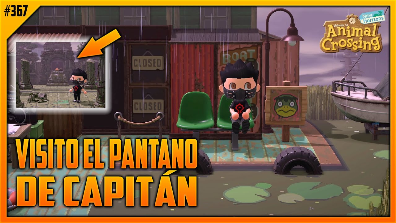 🐸 LA ISLA PANTANO DE CAPITÁN! EP. 367 | ANIMAL CROSSING NEW HORIZONS ...