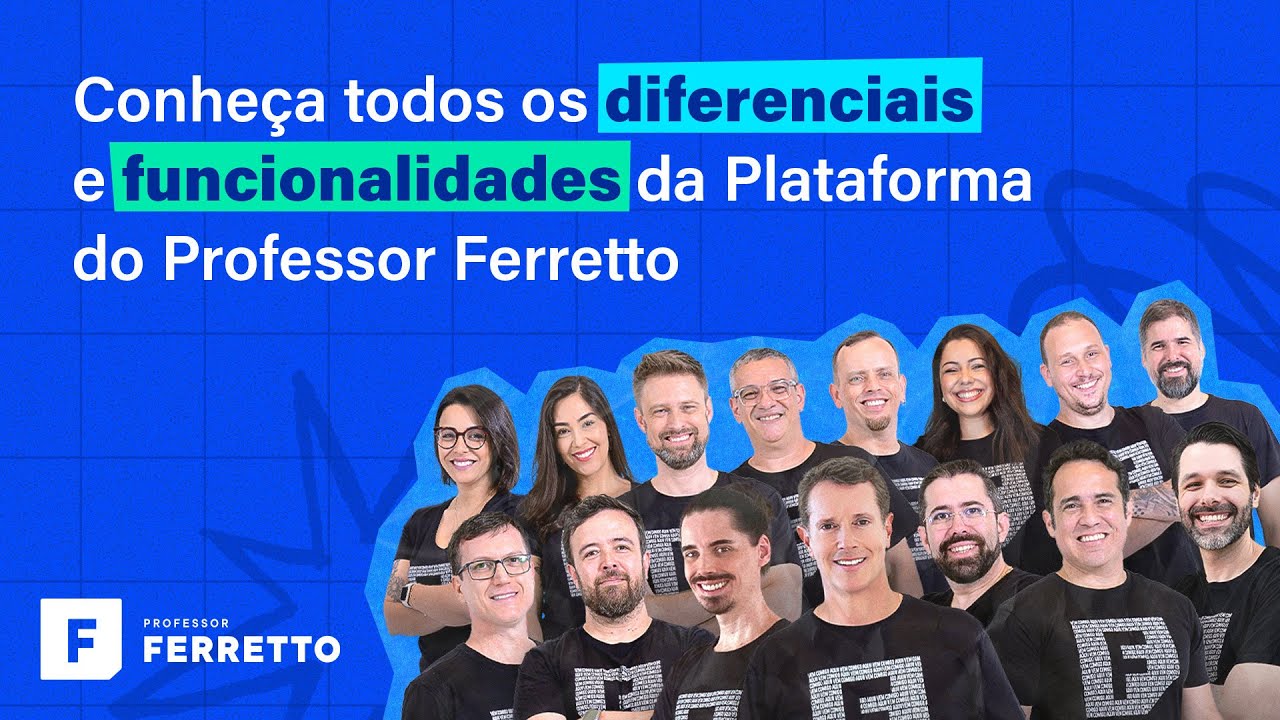 DIFERENCIAIS DA PLATAFORMA DO PROFESSOR FERRETTO ⚡️ - YouTube
