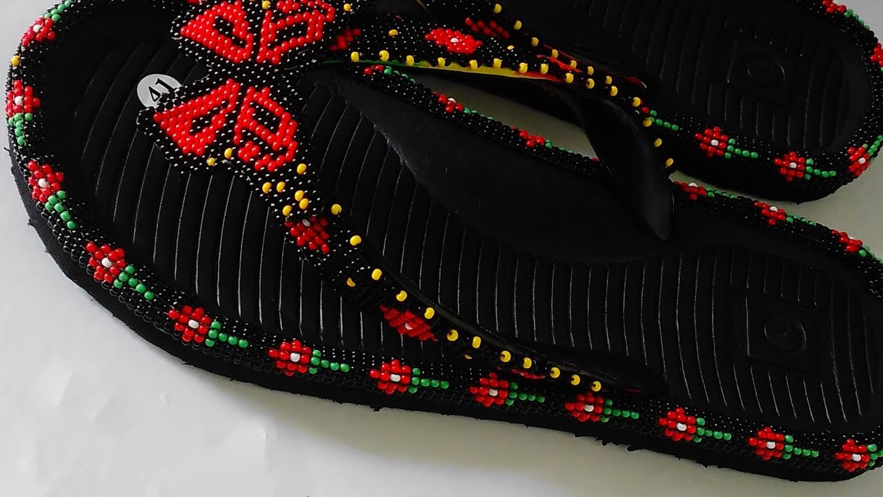 cómo decorar una chancletas, pronto tutorial - YouTube