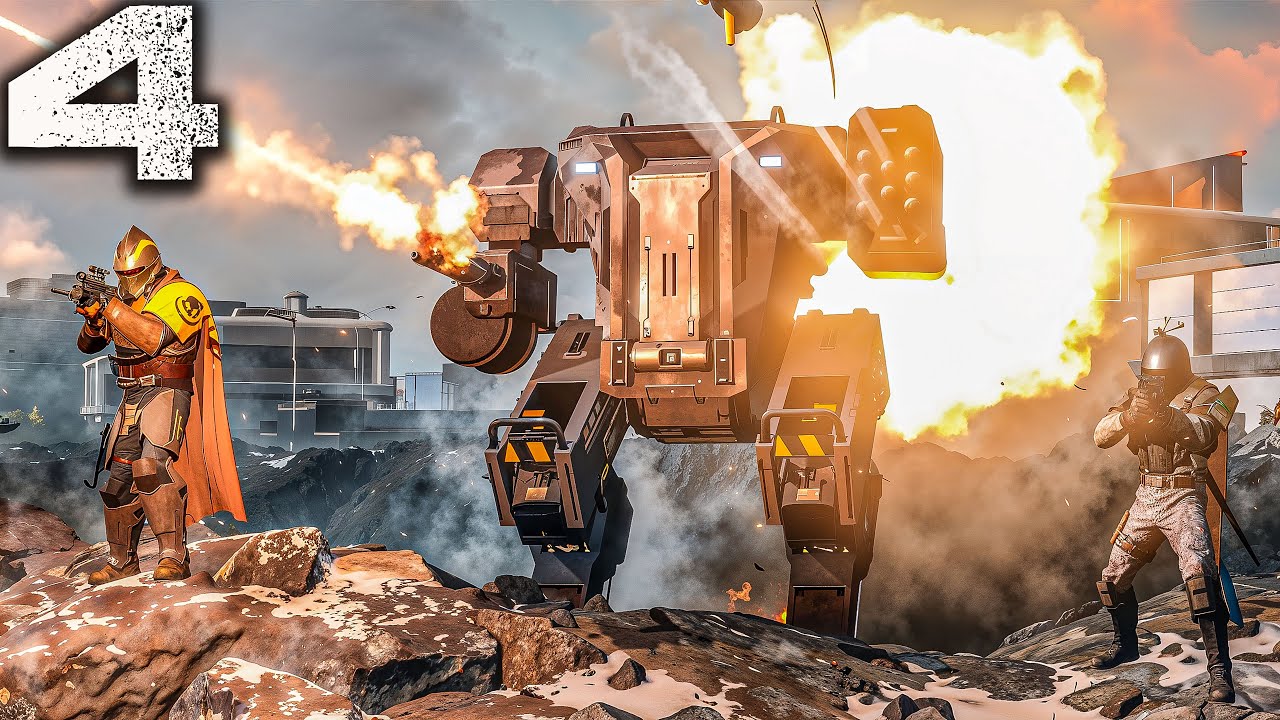 Flesh is Weak｜The Automatons Faction is Crazy｜Helldivers 2｜4K - YouTube