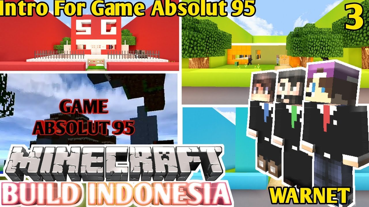 Buat Warnet Di Minecraft !! - Minecraft Build Indonesia #3 + Intro For ...