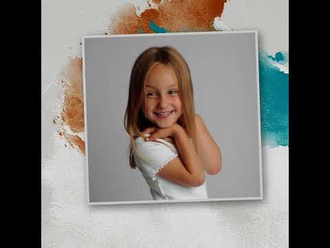 Isabelle Child Model Portfolio Photoshoot - YouTube