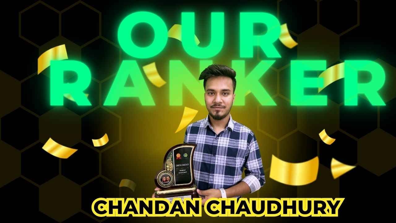 OUR RANKER CHANDAN CHOUDHARY - YouTube