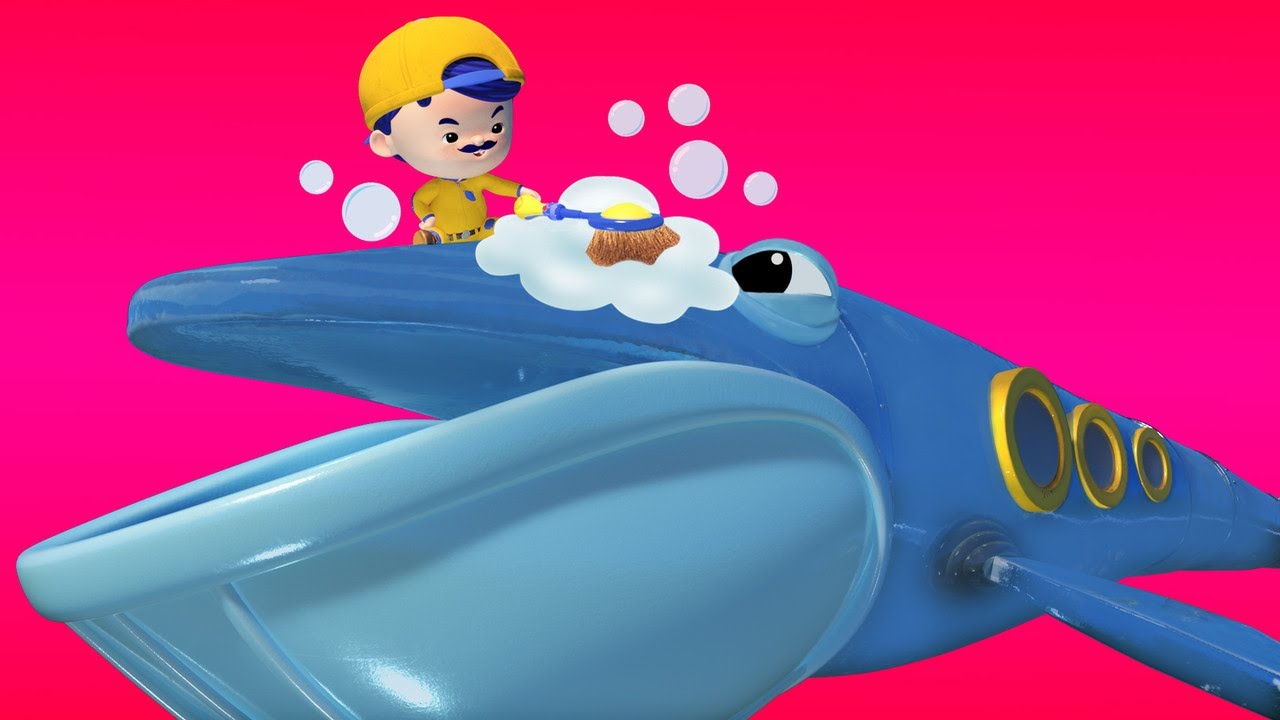 AnimaCars - SYLWESTER: Jonny myje pojazd z WIELORYBEM ŁODZIĄ PODWODNĄ ...