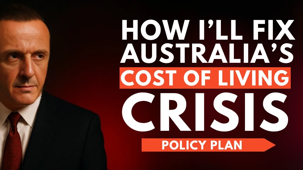 Dr Andy Schmulow will fix the cost of living crisis. Here's how. - YouTube
