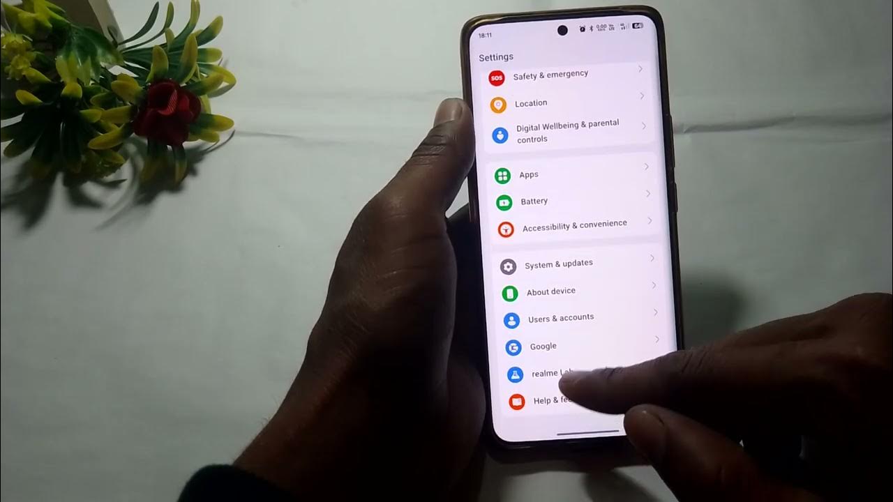 Realme P3 5g full screen display settings | How to use full screen display in Realme P3 5G - YouTube