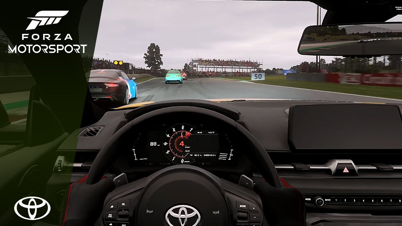 Forza Motorsport - Toyota GR Supra 2020 | Cockpit View | Barcelona ...