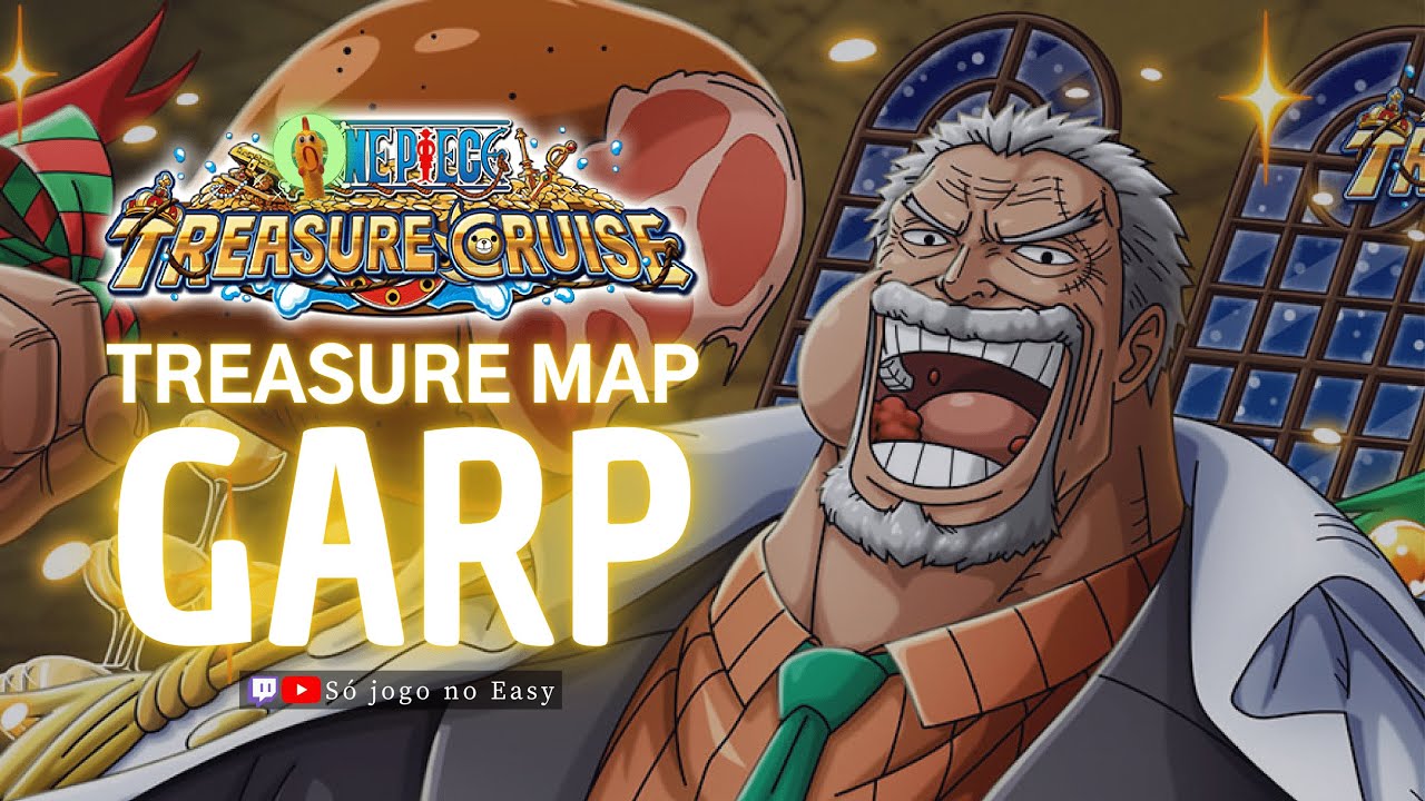 OPTC Treasure Map Garp - TODOS OS TIMES - ONE PIECE TREASURE MAP - YouTube