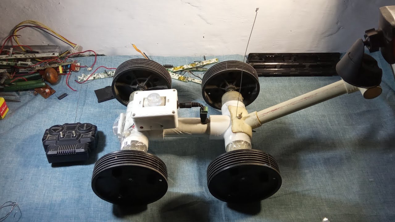 DIY RC Rover How to make a RC Car - YouTube