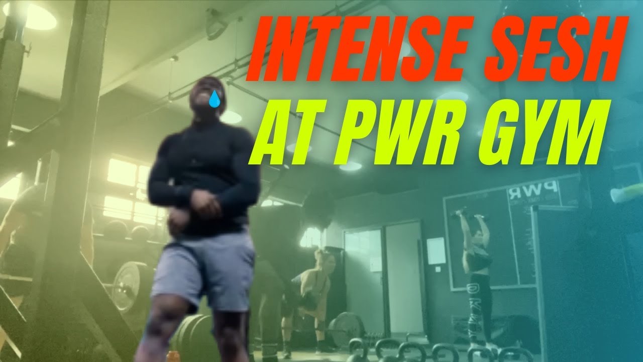 HOW I SURVIVED THE INTENSE SESSION AT PWR GYM - YouTube