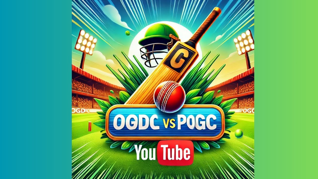 Hardball Cricket Match: OGDCL vs POGC | Cricket Kit Review & Fun ...