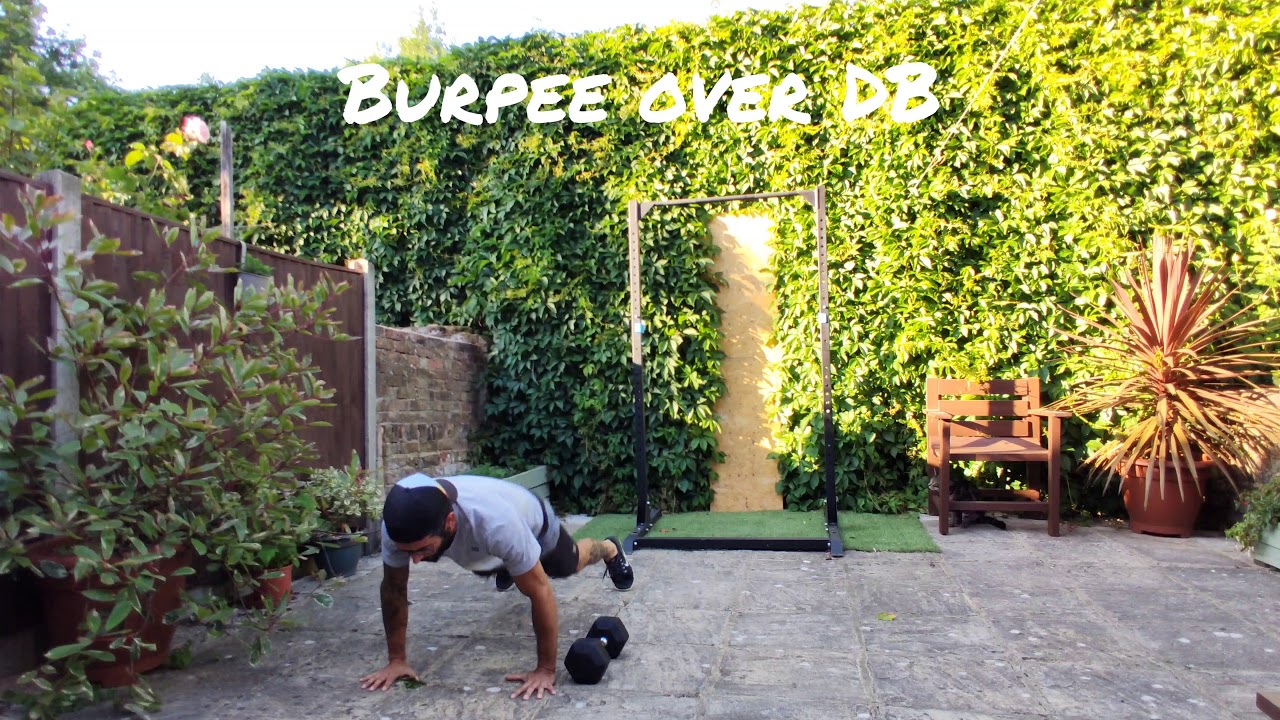 Burpees over DB - YouTube