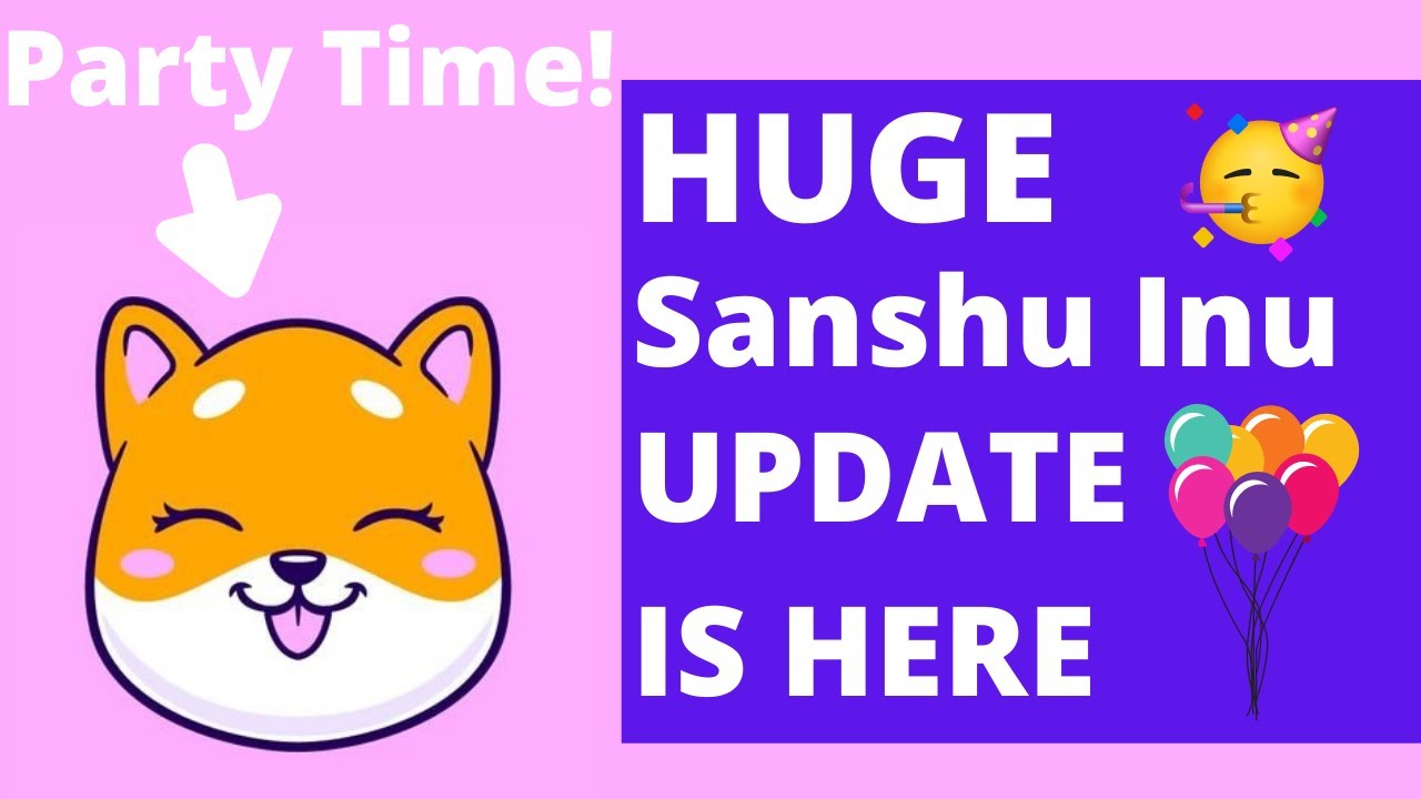 HUGE SANSHU INU UPDATE! WOOFDATE IS HERE! SANSHU INU TOKEN - Crypto ...