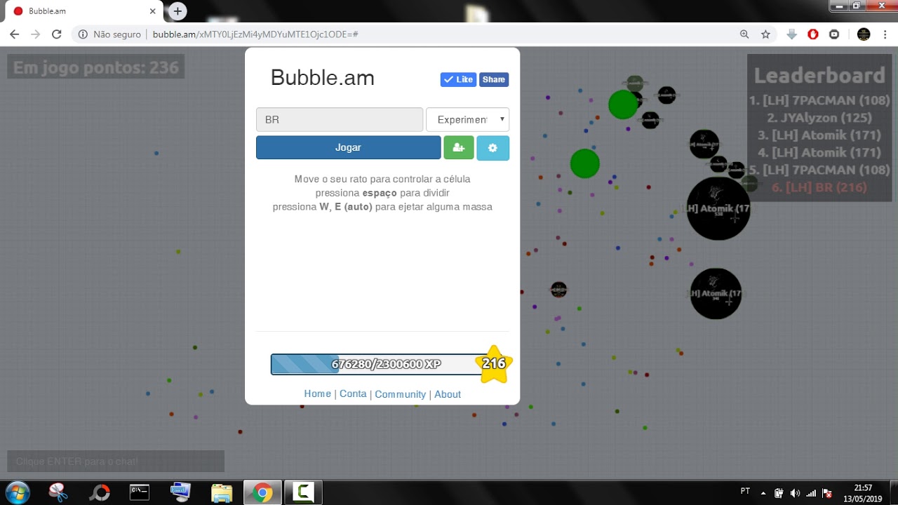Bug de experimental, enseñando los bots hacierem hahahha - YouTube