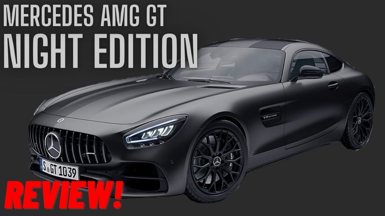 MERCEDES AMG GT NIGHT EDITION - REVIEW (interior + exterior) - YouTube